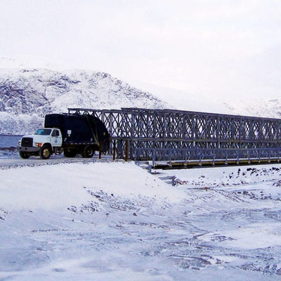 Prefabricated Steel Truss Pedestrian Bridge Design Bailey Bridge Structures