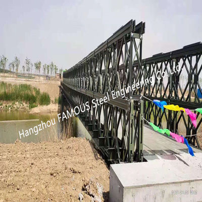 Prefabricated Steel Truss Pedestrian Bridge Design Bailey Bridge Structures