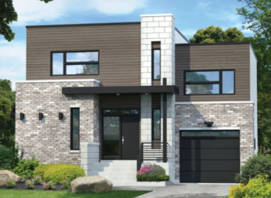 Prefabricated Light Steel Frame House Villa Structure Home Demountable ...