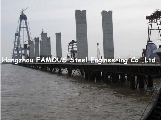 Prefabricated Steel Truss Pedestrian Bridge Design Bailey Bridge Structures
