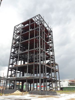 Modern Concrete High Rise Steel Building Construction Braced Frame H ...