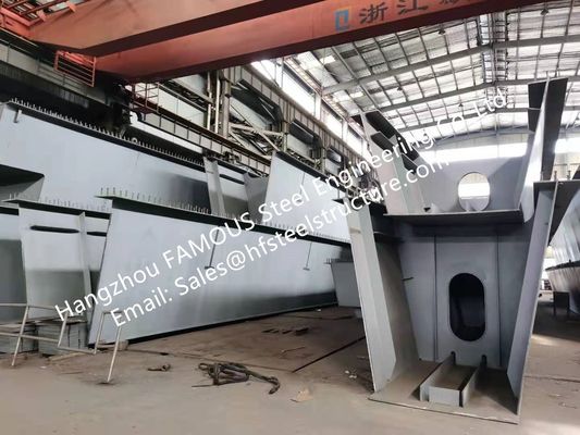Steel Girder Rolled Beam Bridge Structure Welded Hot Dipped Galvanized ...
