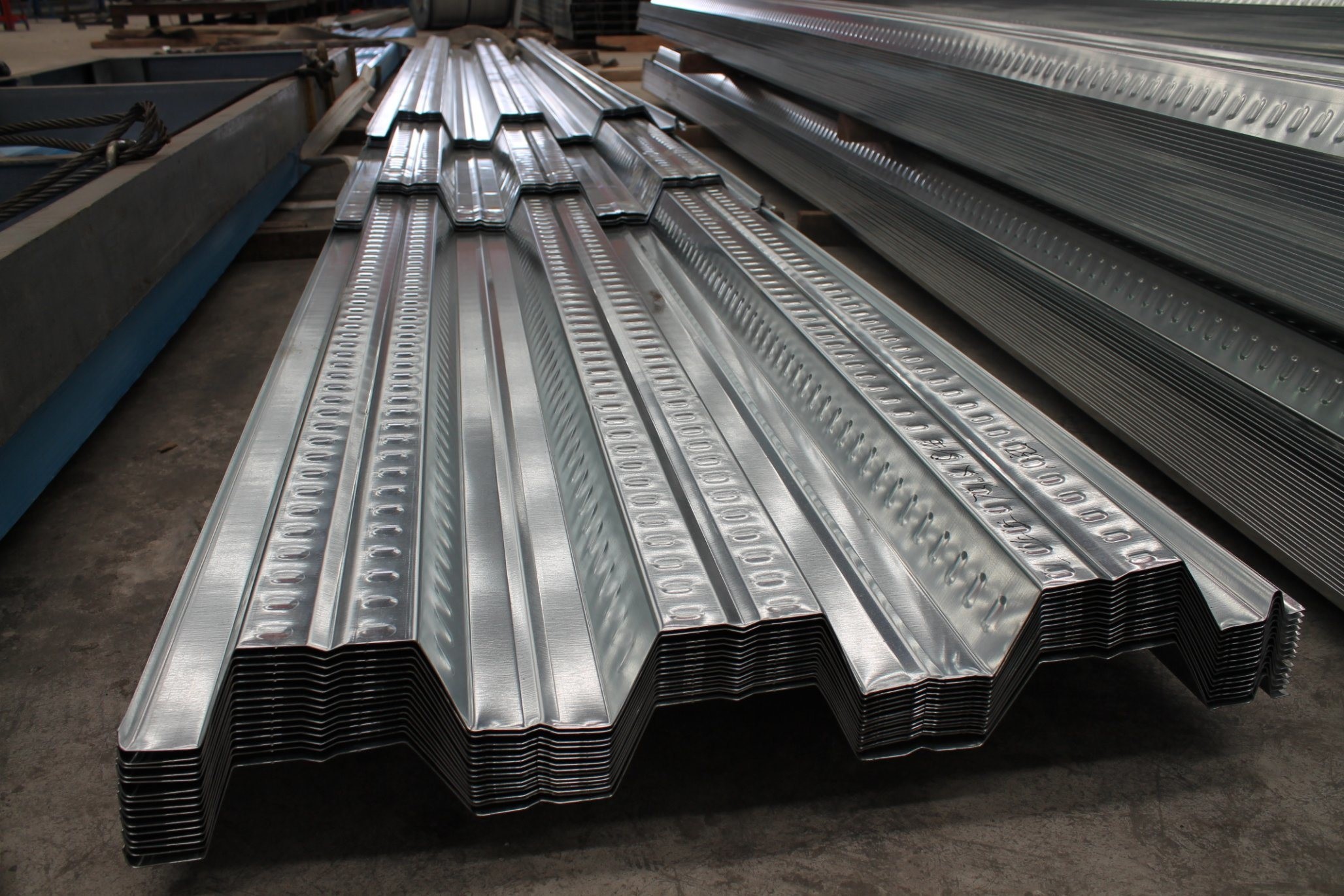 Hot Dipped Galvanized Corrugated Steel Plate Steel Floor Deck Sheet ...