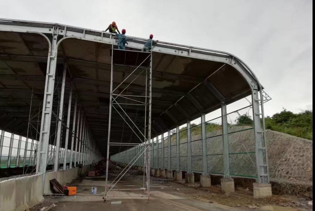 Prefabricated Large Span Space Warehouse Metal Steel Roof Truss Frame ...