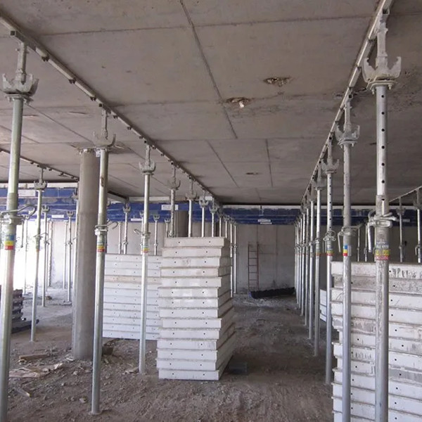 Steel shoring faresin formwork construction jack post