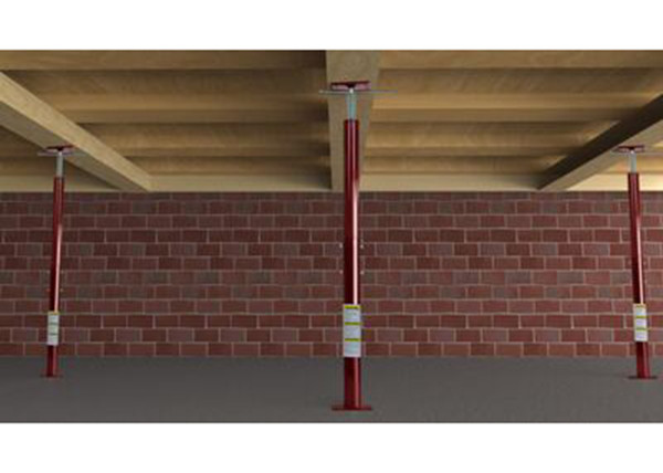 Structural Steel adjustable jack post with Galvanizing Surface Treatment