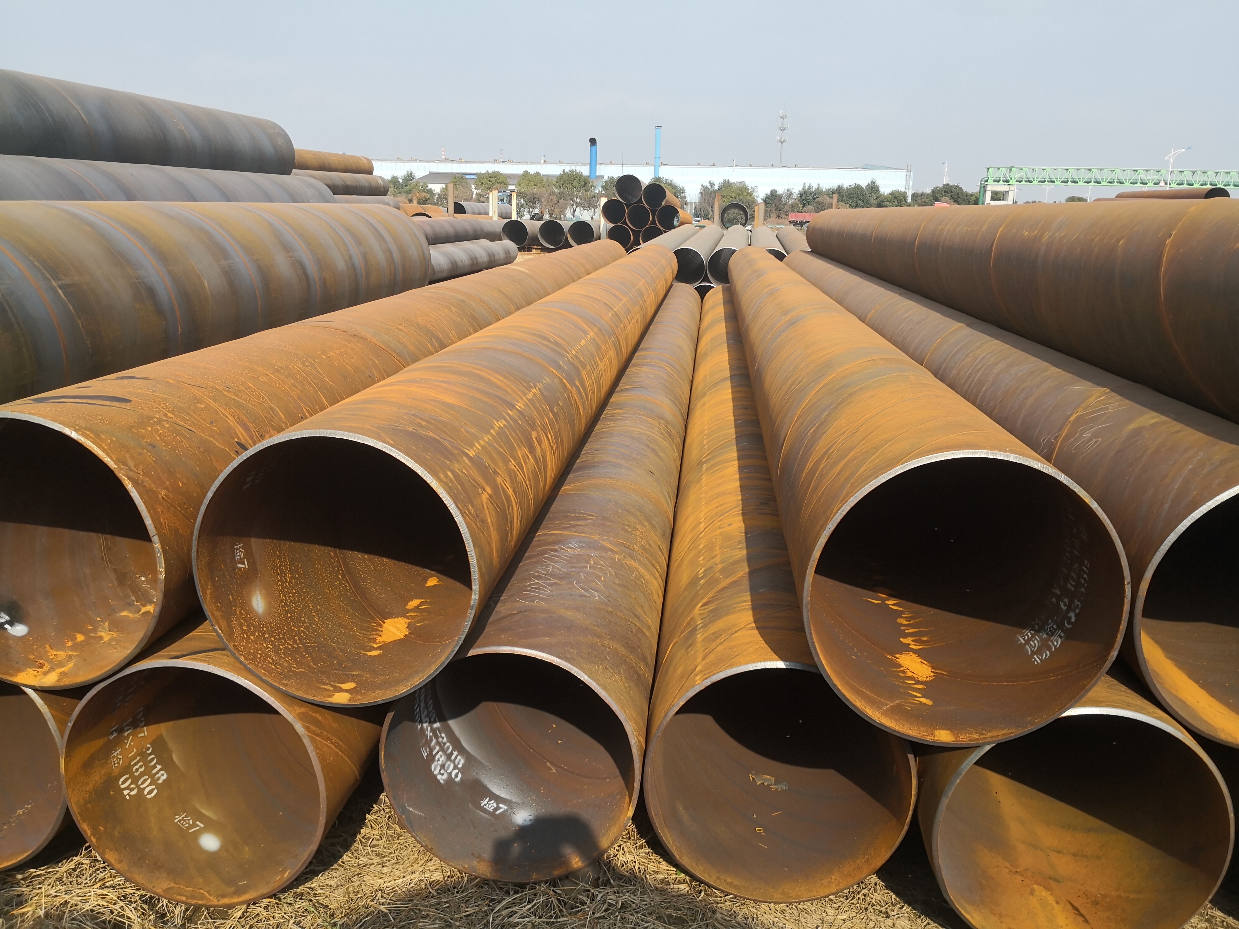 Structural Steel Pipes Piling Bridge Port Cold Formed Steel ...