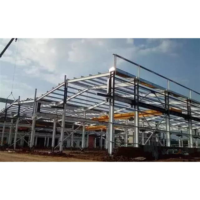 General Prefab Steel Frame Homes Trusses Large Space Sports Hall Cow ...