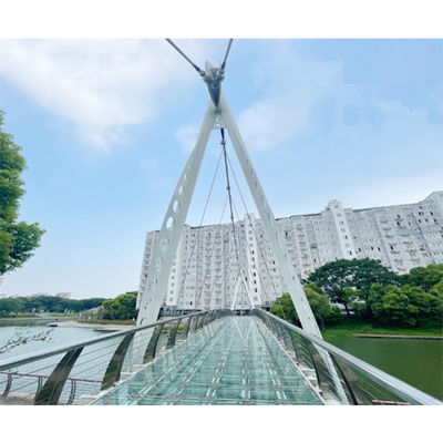 Tension rod and tension bars for suspension bridge