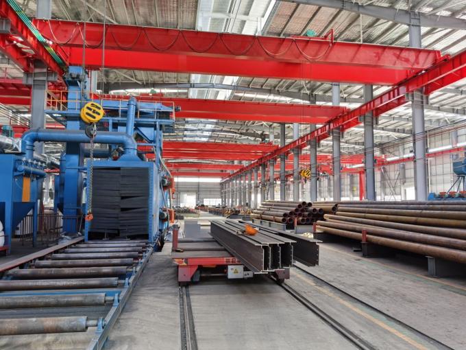 Rolled Supported Steel Girder Bridge Design Prefab Heavy