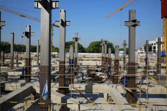 Modern Concrete High Rise Steel Building Construction Braced Frame H ...