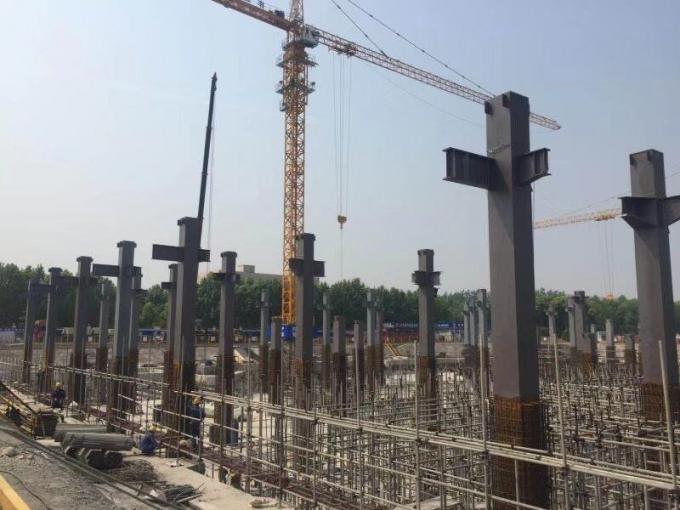 Low High Rise Steel Building Construction Reinforced Concrete SGS Rigid ...