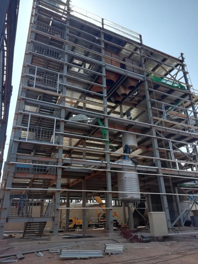 Light Medium Heavy Structural Steel Fabricating Plant Powder Building ...